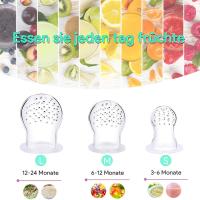 China Feeding Supplies Fruit Vegetable Silicone Nipple Baby Feeder Pacifier for sale