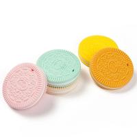 China ODM OEM Infant Teething Toys BPA Free Soothing Pain Silicone Teether Ring for sale