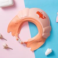 China Cartoon Shampoo Bath Cap Adjustable Waterproof Bathing Shower Hat for sale