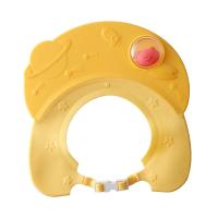 China 3 Colours Shampoo Bath Cap Hat Ear Protection Adjustable Waterproof for sale