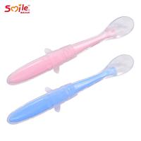 China Training Infant Feeding Spoon BPA Free Silicone Baby Spoon Food Grade for sale
