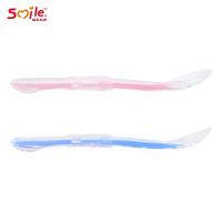 China Training Infant Feeding Spoon BPA Free Silicone Baby Spoon Food Grade for sale