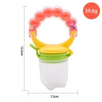 China Safety Silicone Nipple Pacifier Infant Baby Food Chew Pacifier Soother for sale