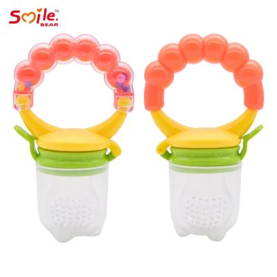 China Safety Silicone Infant Nipple Baby Food Chew Pacifier Soothers Silica Gel Fruits Vegetables Toothbrush Nipple Feeding Pacifier for sale