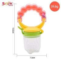 China Safety Silicone Infant Nipple Baby Food Chew Pacifier Soothers Silica Gel Fruits Vegetables Toothbrush Nipple Feeding Pacifier for sale