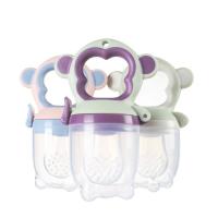 China New Food Grade BPA Free Silicone Baby Fresh Vegetable Fruit Food Feeder Nipple for sale