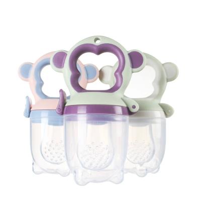 China New Food Grade BPA Free Silicone Baby Fresh Vegetable Fruit Food Feeder Nipple for sale
