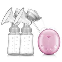 China Hot Sale Pumping Electric Double Breast Pumps BPA Free Silicone Breast Milk Pump for sale