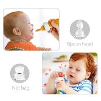China Multifunctional Baby Fruit Pacifier Rice Cereal Spoon Portable Rice Cereal Bottle for sale