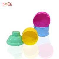 China BPA free colorful big size baby portable milk formula container for sale
