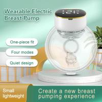 China 2022 Hands Free Breastpump 4 Modes Wireless Wearable Electric Breast Pump for sale