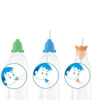 China Hot Selling Octopus Design Baby Drinking Water Bottle with Straw for sale