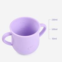 China BPA Free Infant Sippy Cup Kids Toddler Training Drinking Silicone Sippy Cup for sale