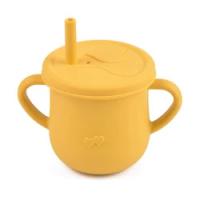 China BPA Free Infant Sippy Cup Kids Toddler Training Drinking Silicone Sippy Cup for sale