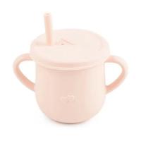 China BPA Free Infant Sippy Cup Kids Toddler Training Drinking Silicone Sippy Cup for sale