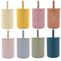 China Silicone Snack Sippy Cup Non Spill Toddler Collapsible Drink Training Cup for sale