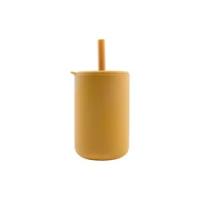 China Silicone Snack Sippy Cup Non Spill Toddler Collapsible Drink Training Cup for sale
