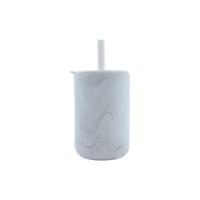 China Silicone Snack Sippy Cup Non Spill Toddler Collapsible Drink Training Cup for sale