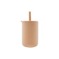 China Silicone Snack Sippy Cup Non Spill Toddler Collapsible Drink Training Cup for sale