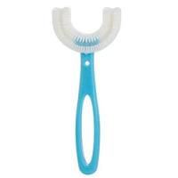 China Wholesale Trend 360 Kids U Shape Toothbrush Kids Manual Toothbrush U-shape Baby Silicone Toothbrush for sale