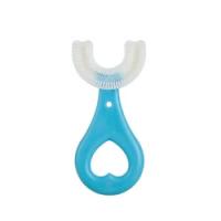 China Wholesale Trend 360 Kids U Shape Toothbrush Kids Manual Toothbrush U-shape Baby Silicone Toothbrush for sale