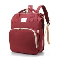 China New Arrival Folding Waterproof Maternity Handbag Stroller Baby Nappy Bag Bed Backpack Diaper Bag With Bassinet for sale