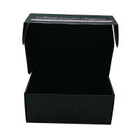 China Corrugated Cardboard Mailers For Wigs Hair Bundle Extension Storage Packaging for sale