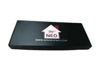China Silver Stamping Custom Mailer Box Packaging Corrugated Postage Shipping Box for sale