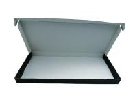 China Silver Stamping Custom Mailer Box Packaging Corrugated Postage Shipping Box for sale
