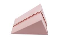 China Eco Friendly Triangle Sandwich Cookie Packaging Box Custom Size Food Grade for sale