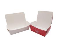 China Custom Takeout Fast Food Packaging Boxes Kraft Paper Takeaway Box for sale