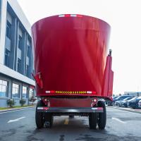 China Efficent 21m³ Volume TMR Mixer Wagon For High Output Livestock Ranches for sale