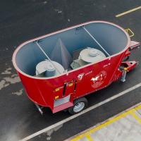China 16m³ Capacity TMR Vertical Mixer With Two Augers Superior Stability for sale