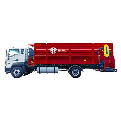 China 40m³ Smart Automated Feed Delivery Truck For Feed Distribution UHAND FS-40P for sale