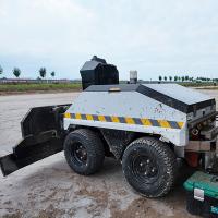 China UHAND Robotic Feed Pusher Laser-Vision Navigation for sale
