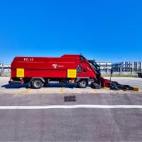 China UHAND FC-12 12m³ Self-Propelled Feed Refusal Collector with Precision Weighing and Re-Spreading System for Dairy & Beef Farms for sale
