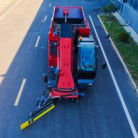 China UHAND 12 m3 Capacity Automated Feed Collection Vehicle with Precise Weighing ±2kg and Dual-Function Collection & Re-spreading for Dairy & Cattle Farms for sale