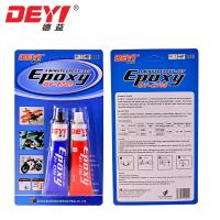 China 5 Minute Fast Curing Epoxy Glue Black And White Gel For Electric Machinery for sale