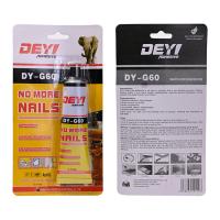 China Quick Dry No More Nails Glue Liquid Nails Glue Free Nail Construction Adhesive for sale
