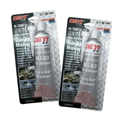 China 6g/Cm3 High Temperature Resistance Grey RTV Gasket Maker Silicone For Gap Filling for sale
