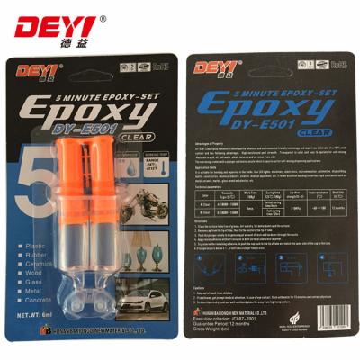 China 5-Minute Curing Crystal Epoxy Resin Adhesive ISO9001 Certified and Transparent Finish for sale