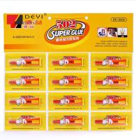 China 12pcs 3g 502 Super Glue Industrial Strength Adhesive For Various Surfaces for sale