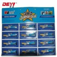 China 12pcs 3g 502 Super Glue Industrial Strength Adhesive For Various Surfaces for sale