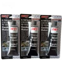 China Industrial Applications 85g Black Temp RTV Silicone Sealant Adhesive Gasket Maker for sale