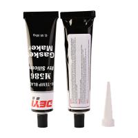 China Acid Resistant 85g Black Color Silicone Sealant Gasket Maker With SGS Certificate for sale
