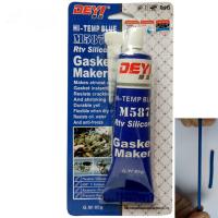 China 85g RTV Silicone Gasket Adhesive For Tube Pack Acid Blue Sealant 12 Months Shelf Life for sale