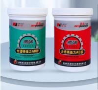 China Acrylic Main Material Crystal Clear AB Adhesive Glue For Strong Adhesion To PVC for sale