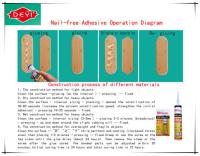 China Woodworking Liquid Glue Transparent No More Nails Adhesive For Heavy Duty Mounting for sale