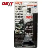 China Black Paste In Tube RTV Silicone Gasket Maker For Meter Silicone Sealant Adhesive for sale