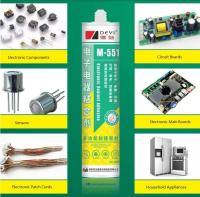 China Black And Clear PVC Electronic Sealant Adhesive Professional Grade for sale